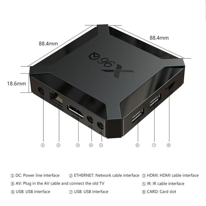 X96Q 2/16 Gb - Купить смарт тв приставку. Цена на android tv box